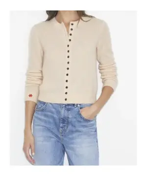 Tory Burch Embroidered Cardigan