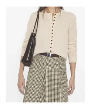 Tory Burch Embroidered Cardigan