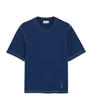 AMI Paris De Coeur Boxy T-shirt