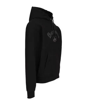 Burberry Gothic Logo Cotton Hoodie