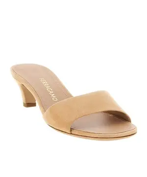 FERRAGAMO Tatiana Sandals - Nude