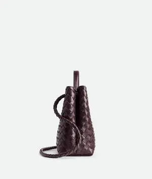 Bottega Veneta Andiamo Medium Shoulder Bag - Dark Barolo