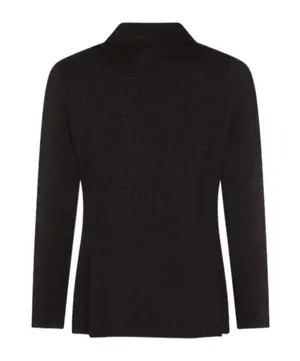 LARDINI Houndstooth Double-breasted Jacket - Brown