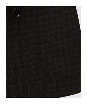 LARDINI Houndstooth Double-breasted Jacket - Brown