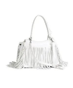 Balenciaga Rodeo Small Fringe Handbag