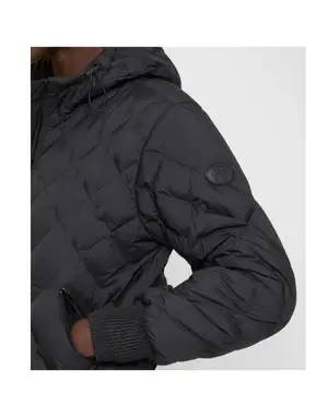 Burberry Quilted Puffer Jacket With Drawcord Hood