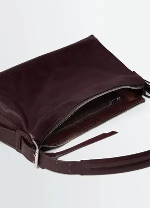LEMAIRE Belted Baguette Shoulder Bag - Chianti