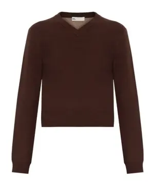 Tory Burch V-neck Long Sleeve Jumper