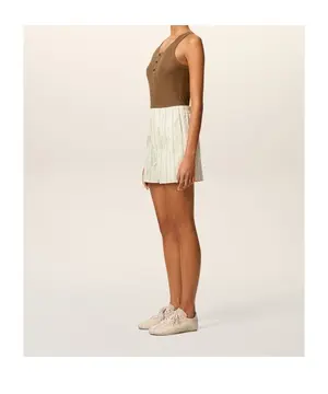 AMI Paris Striped Elasticated Waist Shorts