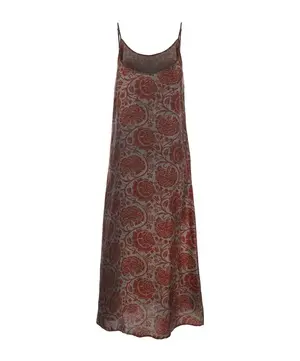UMA WANG Sleeveless Printed Maxi Dress