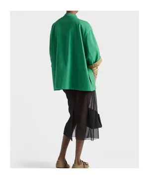 Prada Boxy Piqué Jacket