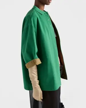 Prada Boxy Piqué Jacket