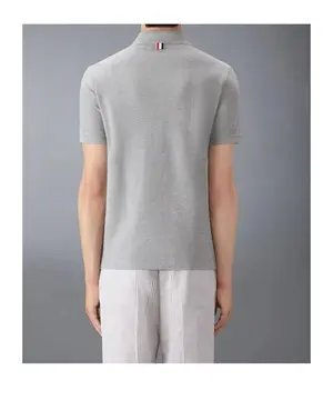 Thom Browne 4-bar Short-sleeved Polo Shirt