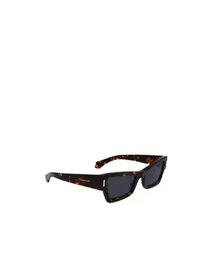 FERRAGAMO Acetate Rectangular Sunglasses