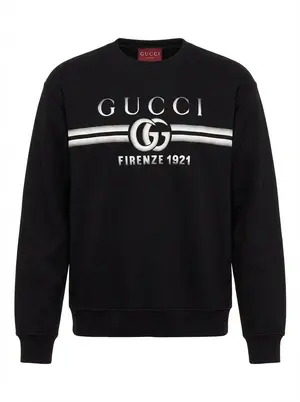 Gucci Cotton Jersey Printed Sweatshirt