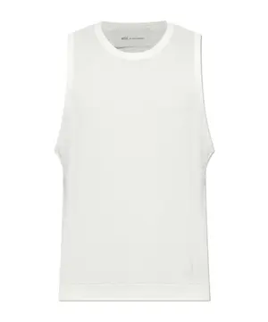 AMI Paris Sleeveless Tank Top - White