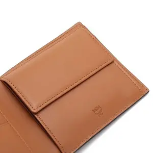 Mcm All-over Logo Printed Bi-fold Wallet