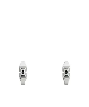 Gucci Chiodo Hoop Earrings - White