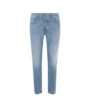 DONDUP Buttoned Jeans - Blue