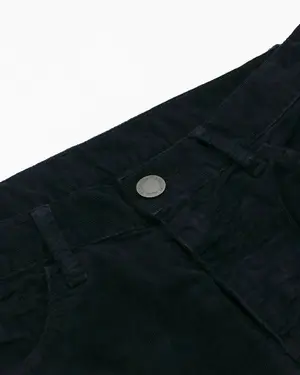 Emporio Armani Straight Leg Logo Jeans - Black
