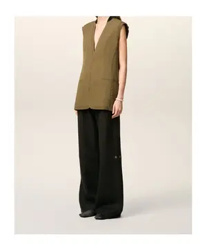 AMI Paris Wool Gilet - Green