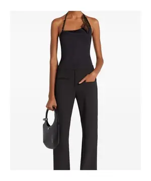 COURREGES Courrges Lace Asymmetrical Top