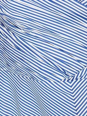 Ralph Lauren Sleeveless Pinstriped Maxi Dress