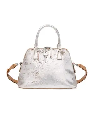MAISON MARGIELA 5ac Mini Soft Shoulder Bag - Silver
