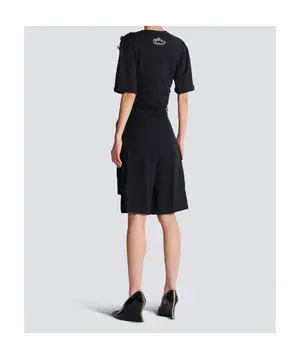 Balmain Grain De Poudre Wool Bermuda Shorts