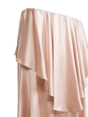 Chloé Layered Midi Skirt - Rose Powder