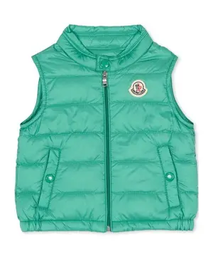 Moncler Amaury Packable Down Vest - Green