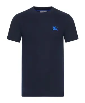 Burberry Logo Embroidered Crewneck T-shirt