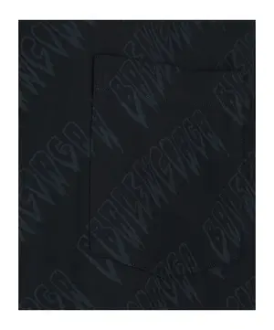 Balenciaga All-over Logo Short-sleeve Shirt - Black