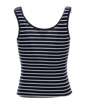 Ralph Lauren Striped Ribbed Tank Top