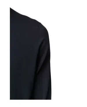 DRUMOHR Crew Neck Cotton Jumper - Black