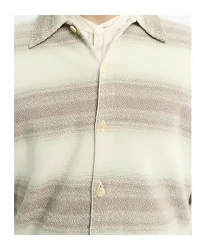 Auralee Striped Shirt - White