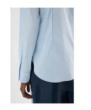 JIL SANDER Lightweight Poplin Shirt - Sky