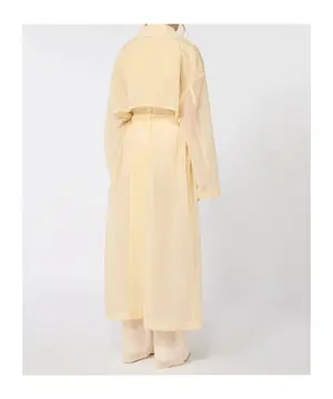 Sportmax Belted Buttoned Trench Coat