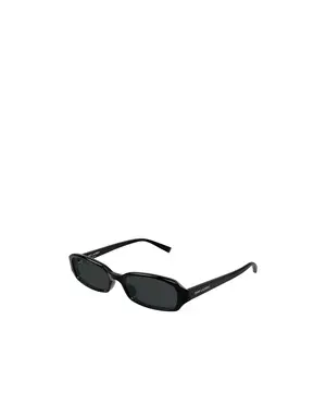 Saint Laurent Rectangular Frame Sunglasses - Black