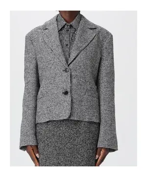 Ermanno Scervino Single-breasted Houndstooth Blazer