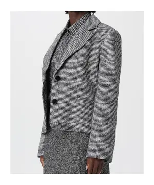 Ermanno Scervino Single-breasted Houndstooth Blazer