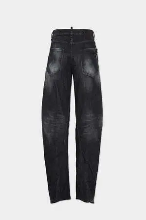 Dsquared2 Washed Tapered Jeans - Black