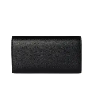 Gucci Bi-color Gg Marmont Continental Wallet - Black Red