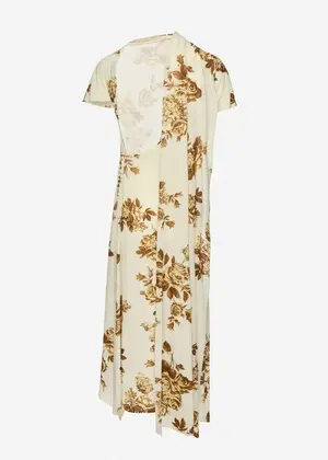 Magda Butrym Floral Cut-out Maxi Dress