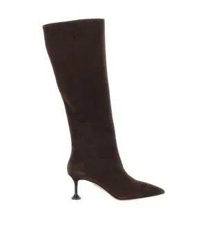 AQUAZZURA Pointed Toe High Heel Boots
