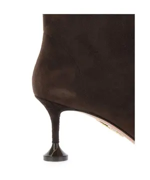 AQUAZZURA Pointed Toe High Heel Boots