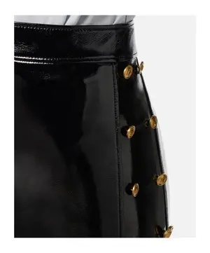 Elisabetta Franchi Button Detailed Midi Skirt