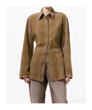 Our Legacy Daisy Checked Button-up Shirt