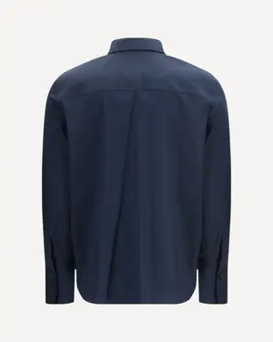 Brunello Cucinelli Long Sleeve Shirt With Chain Trim