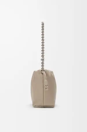 Loewe Medium Flamenco Clutch In Calfskin - Nude